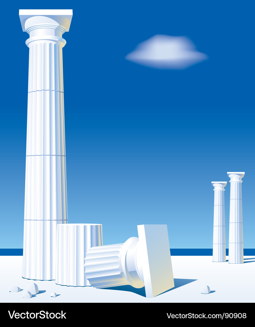 Ancient Bricks Ruin Vector Images (over 210)