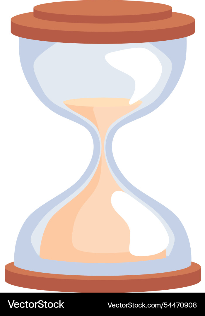Hourglass timer icon Royalty Free Vector Image