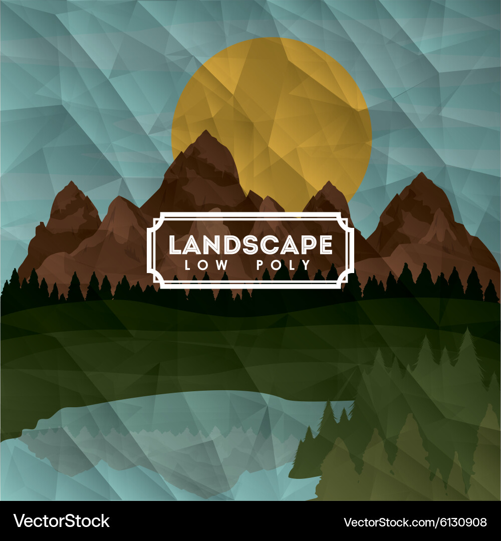 Landscape design Royalty Free Vector Image - VectorStock