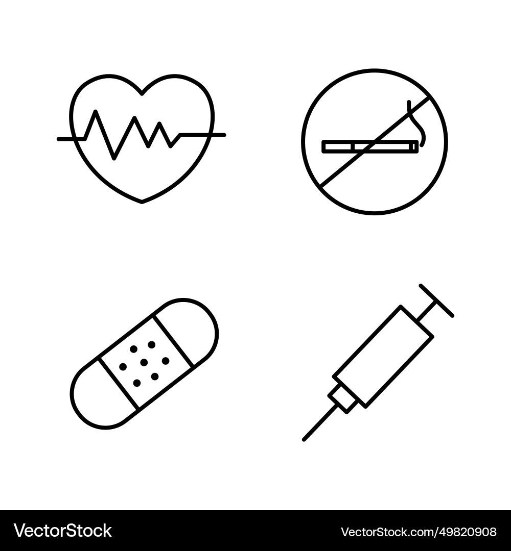 Medical equipment icon logo design Royalty Free Vector Image