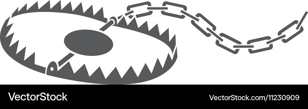 Animal trap Royalty Free Vector Image - VectorStock