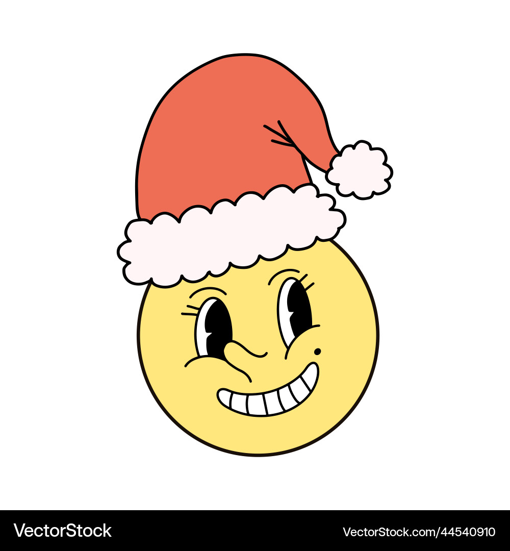 Cute happy face with smile circle symbol Vector Image