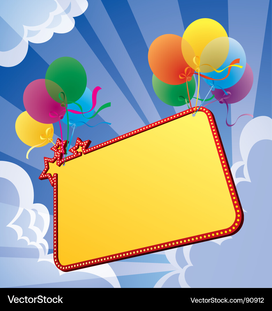 Balloon Royalty Free Vector Image - VectorStock