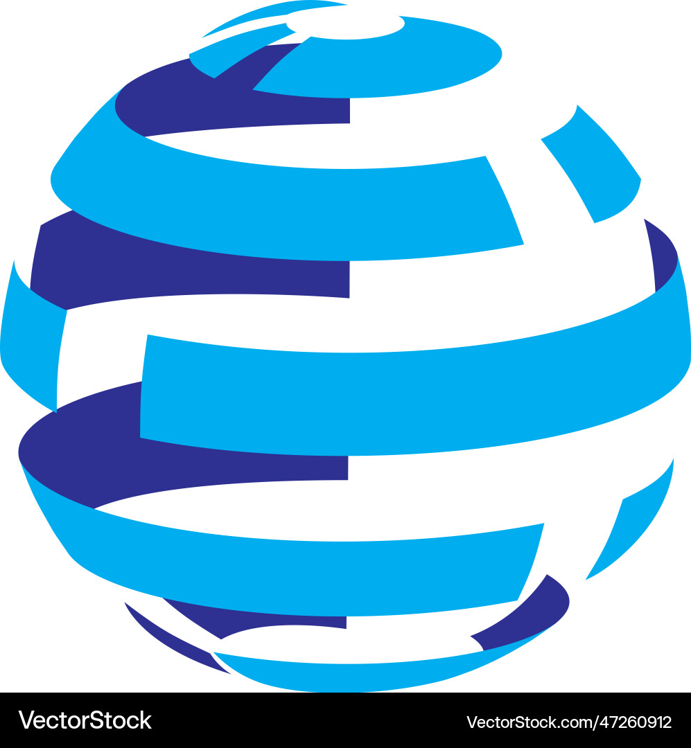 Sphere logo images Royalty Free Vector Image - VectorStock