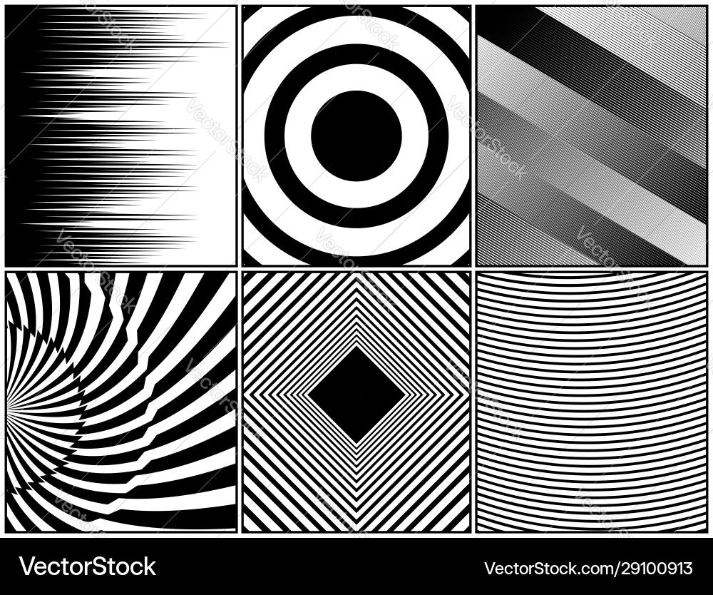 Comic funny monochrome composition Royalty Free Vector Image