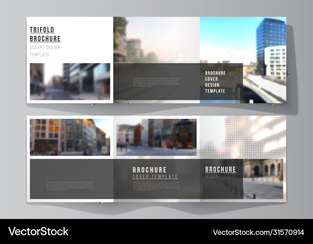 Layout square cover design template Royalty Free Vector