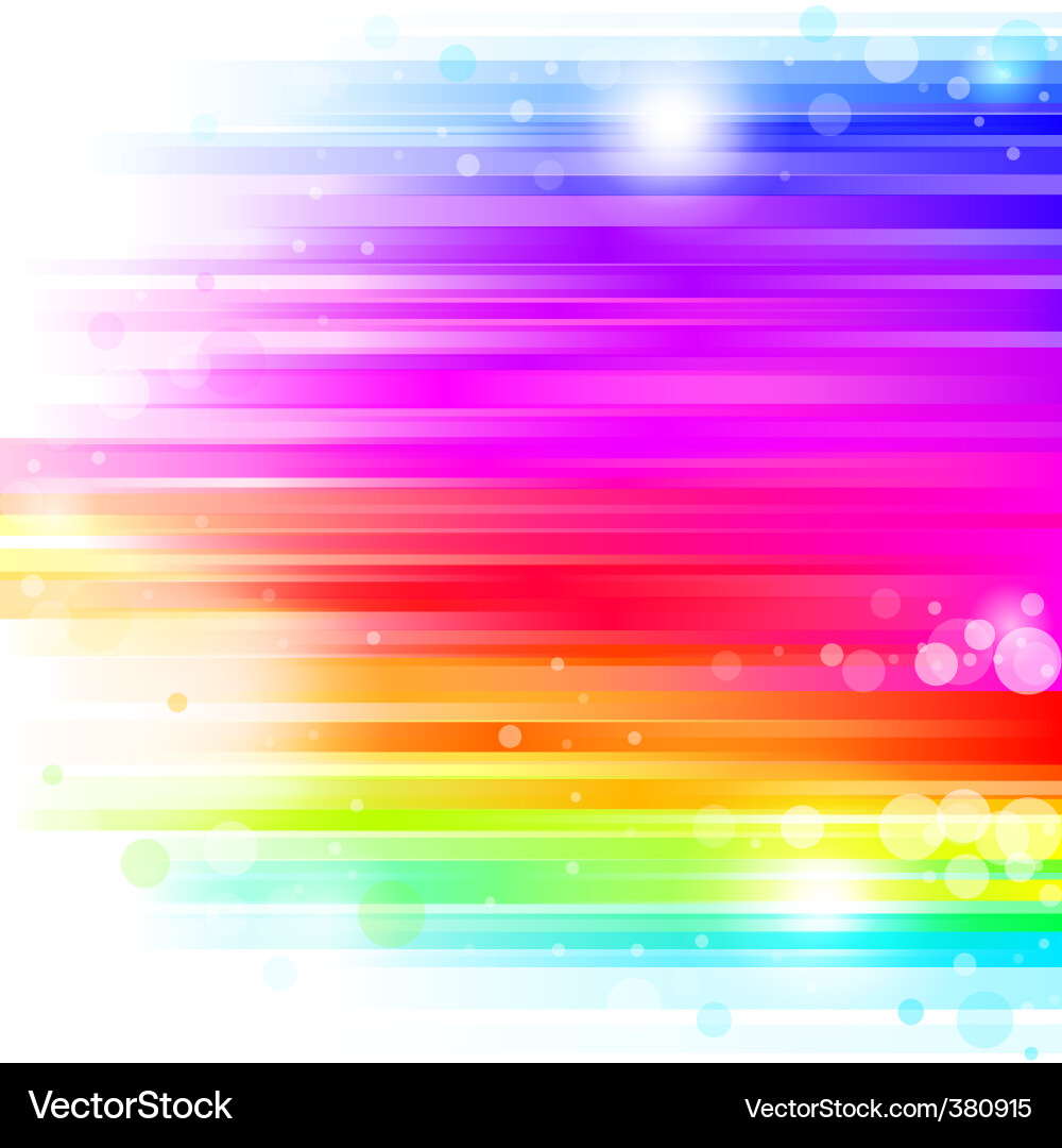 Rainbow Glow Background Royalty Free Vector Image