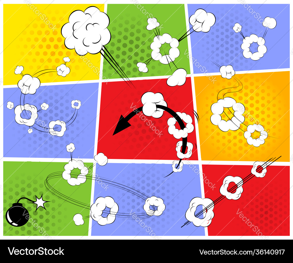 Comic book mock-up Royalty Free Vector Image - VectorStock