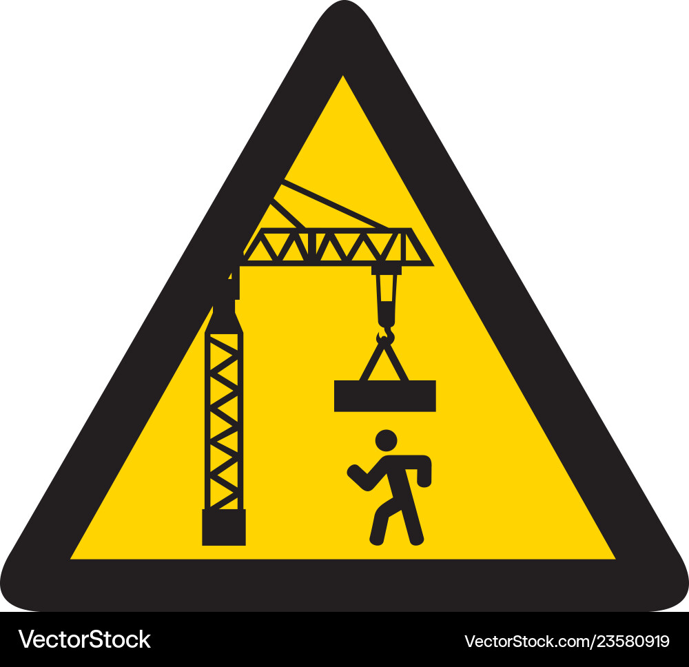 Overhead Hazard Vector Images (over 1,900)