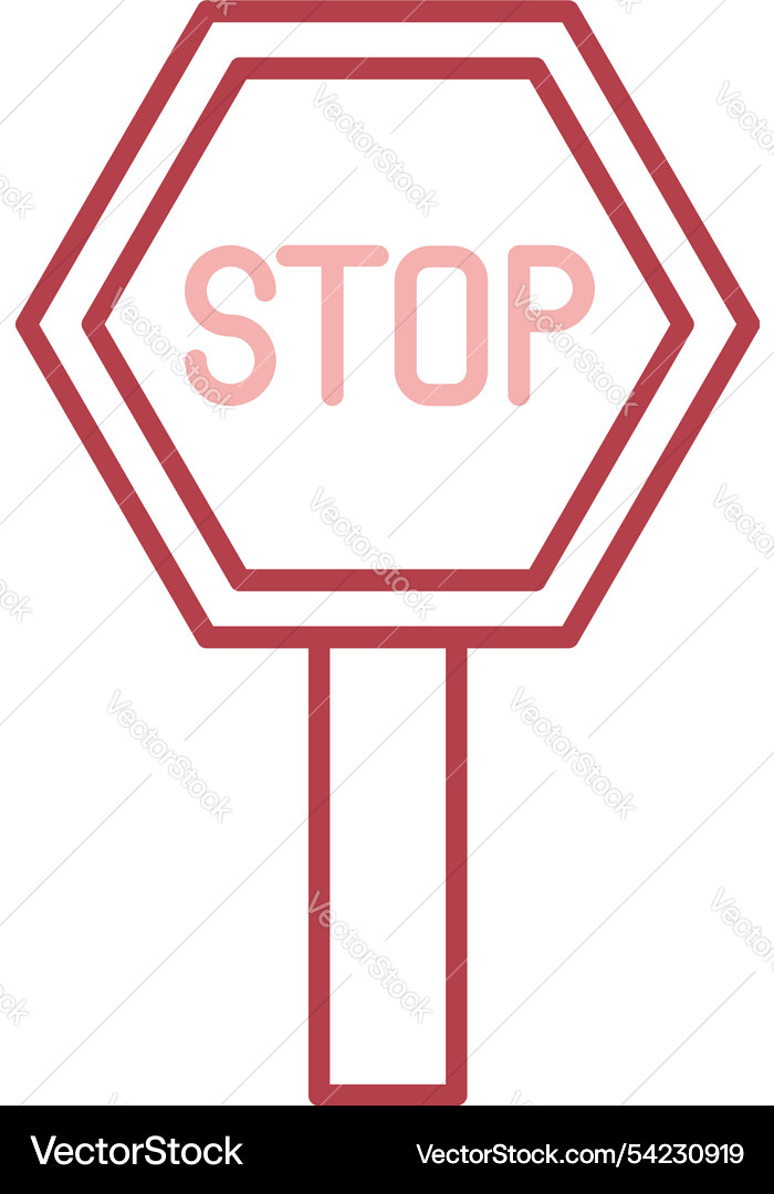 Pit stop line fill icon Royalty Free Vector Image