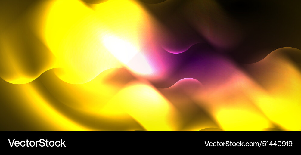 Shiny color neon glowing design Royalty Free Vector Image