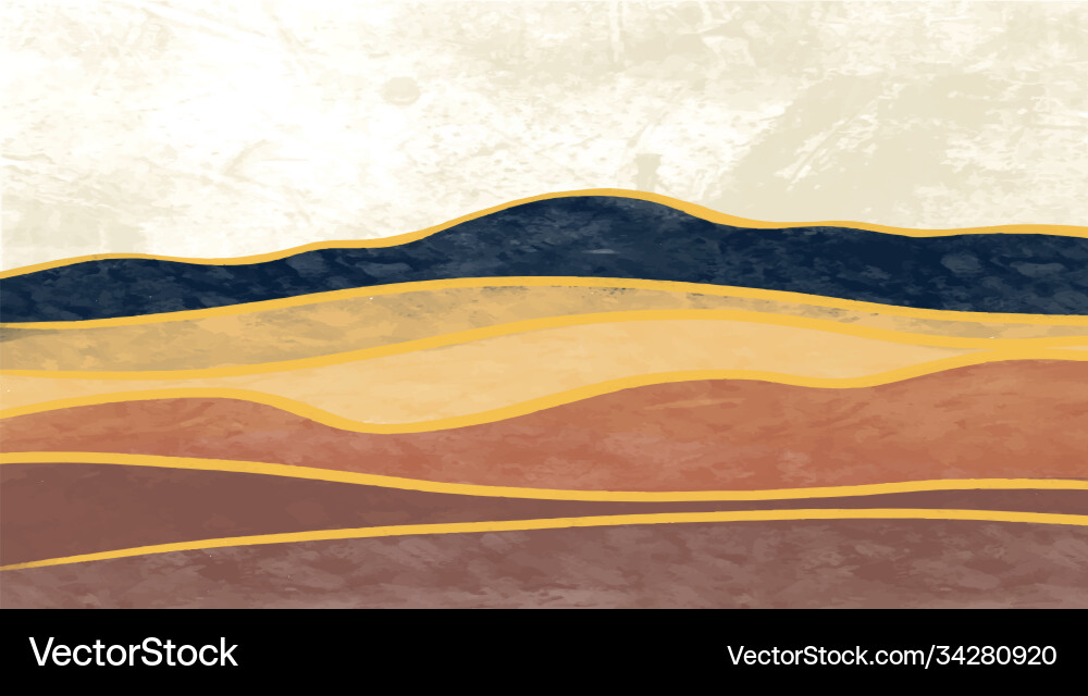 Abstract Mountainscape Royalty Free Vector Image