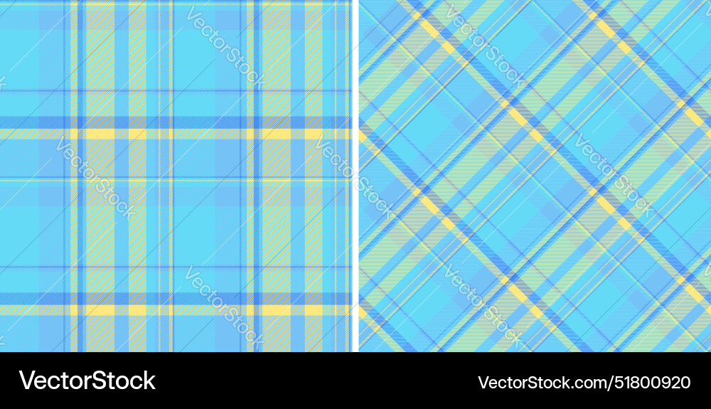 Plaid fabric background of textile seamless Vector Image