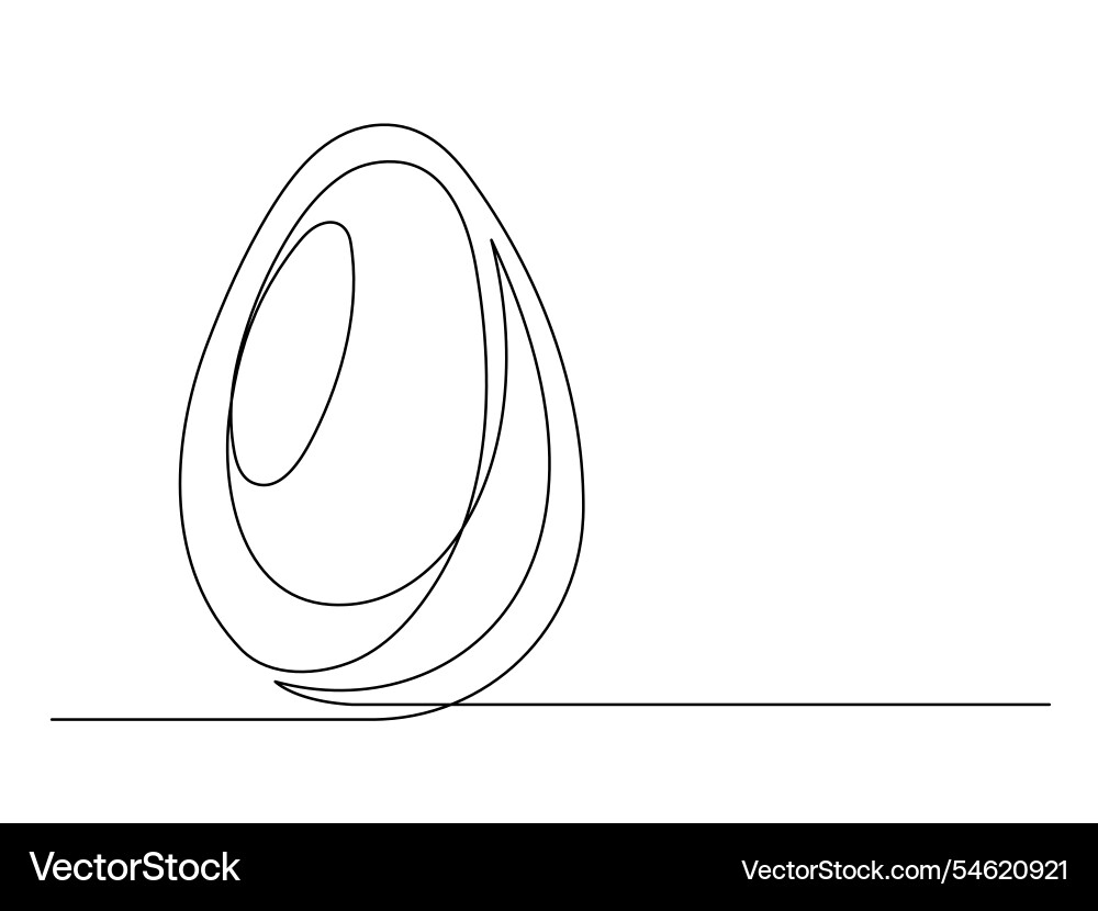 Continuous One Line Avocado Royalty Free Vector Image