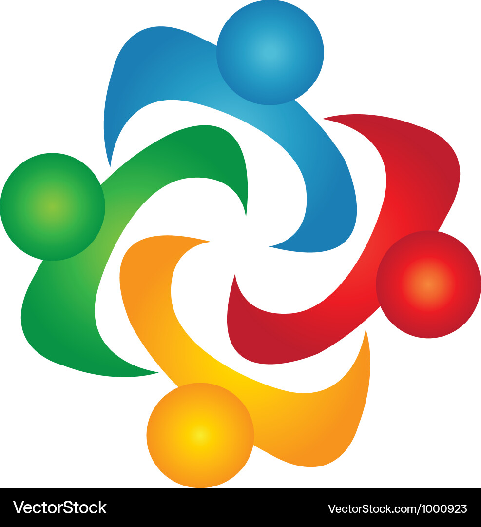 Diversity teamwork Royalty Free Vector Image - VectorStock