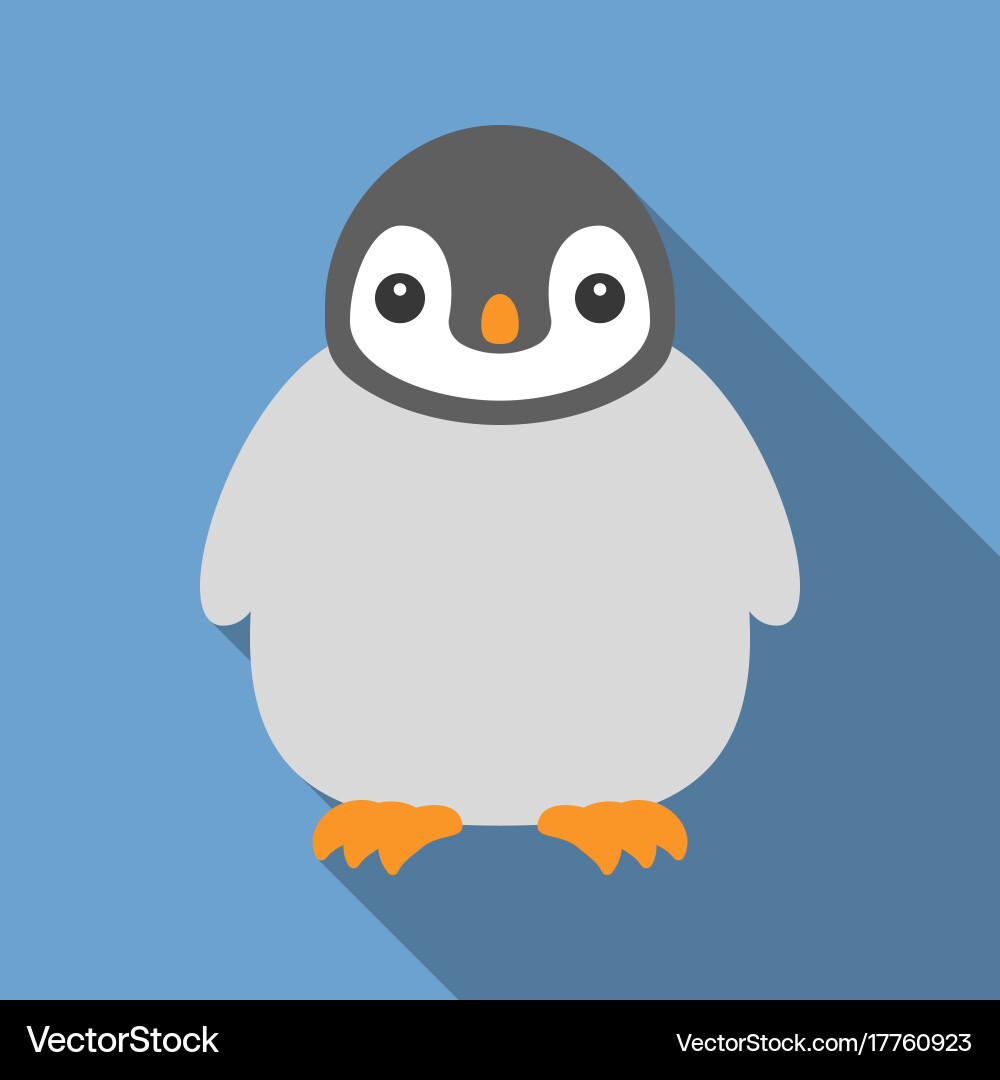 Penguin icon Royalty Free Vector Image - VectorStock