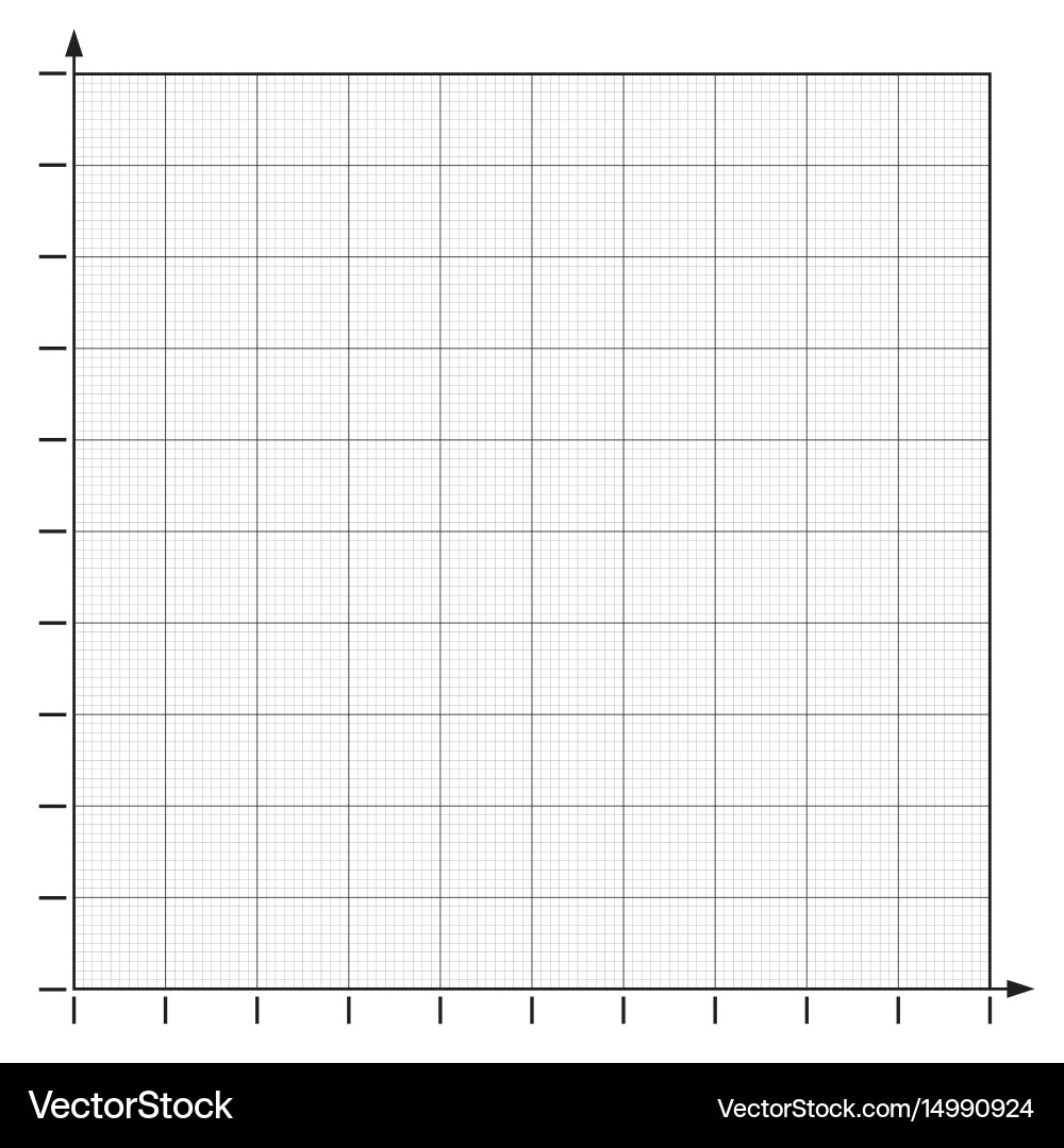 Graph Paper Coordinate Grid Royalty Free Vector Image
