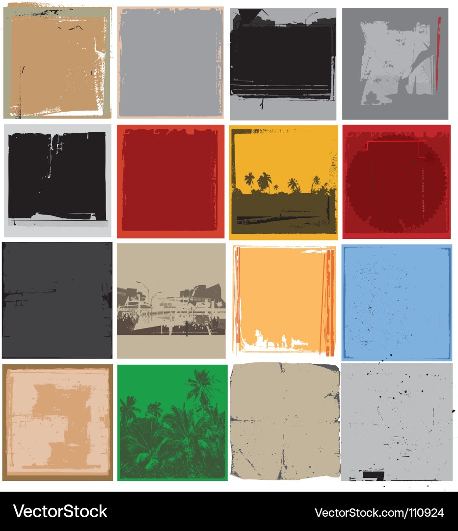 Grunge Textures (110924) – Free Vector | VectorStock
