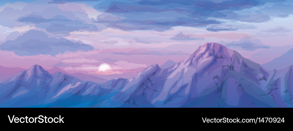 Landscape Royalty Free Vector Image - VectorStock