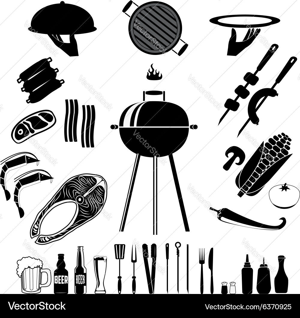 Bbq and grill Royalty Free Vector Image - VectorStock