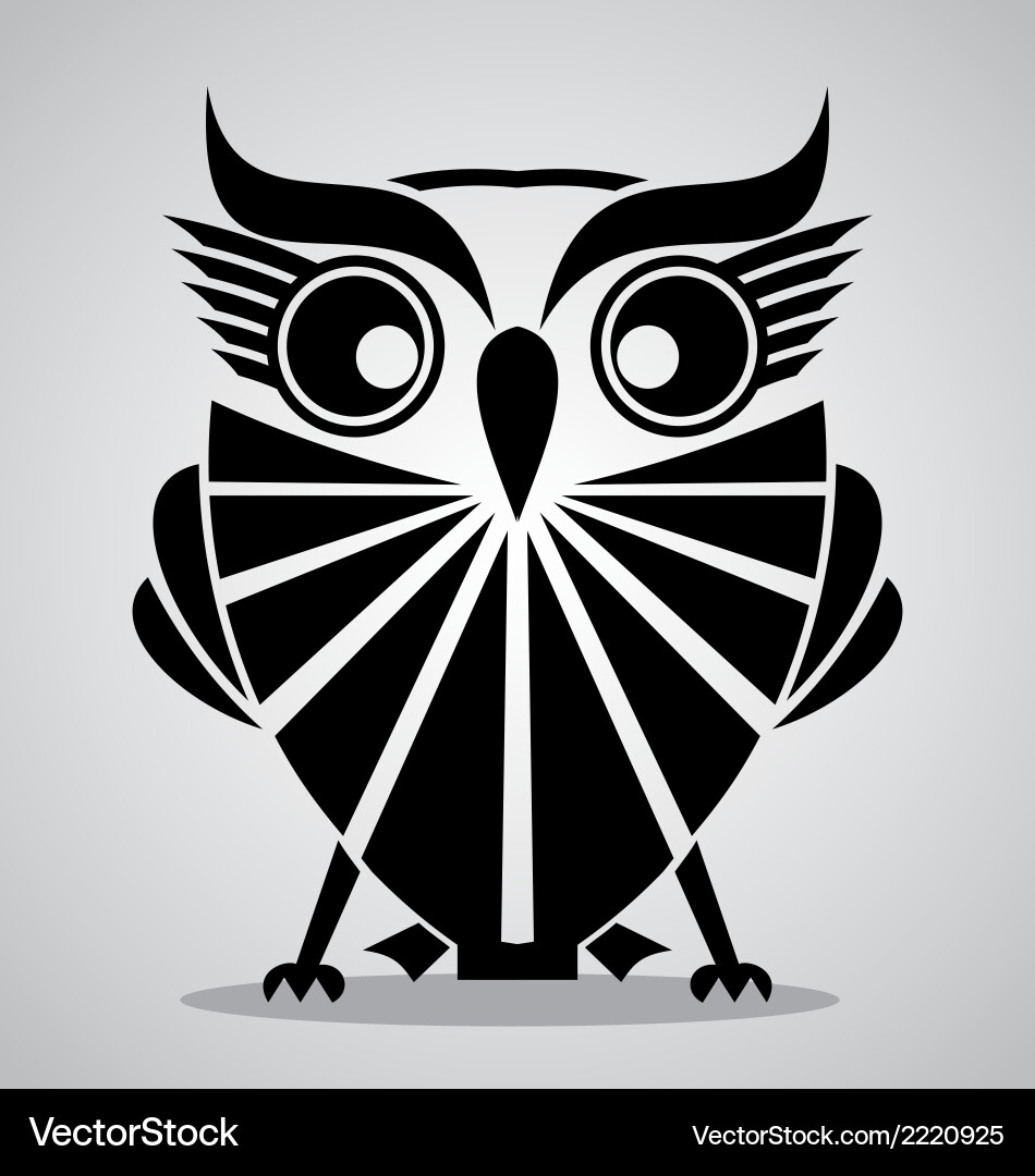 Owl bird Royalty Free Vector Image - VectorStock