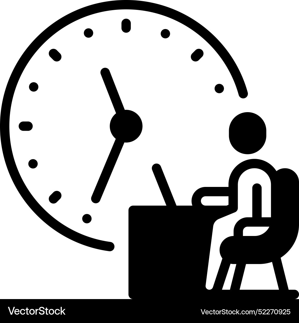 Punctuality Royalty Free Vector Image - VectorStock