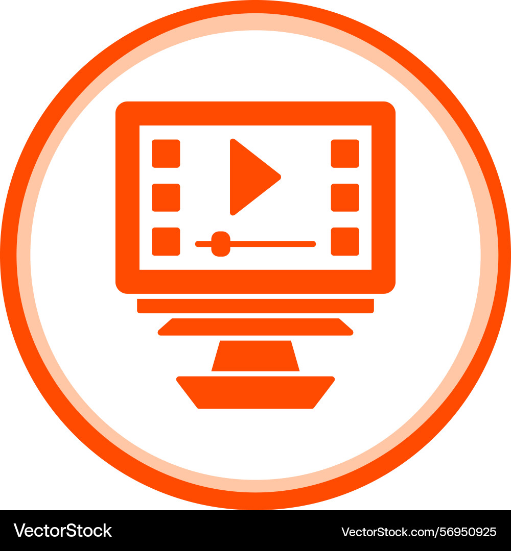 Videos icon Royalty Free Vector Image - VectorStock