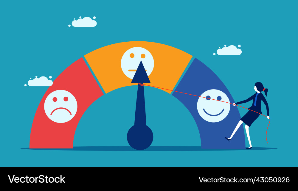 Quality control and performance assessment Vector Image