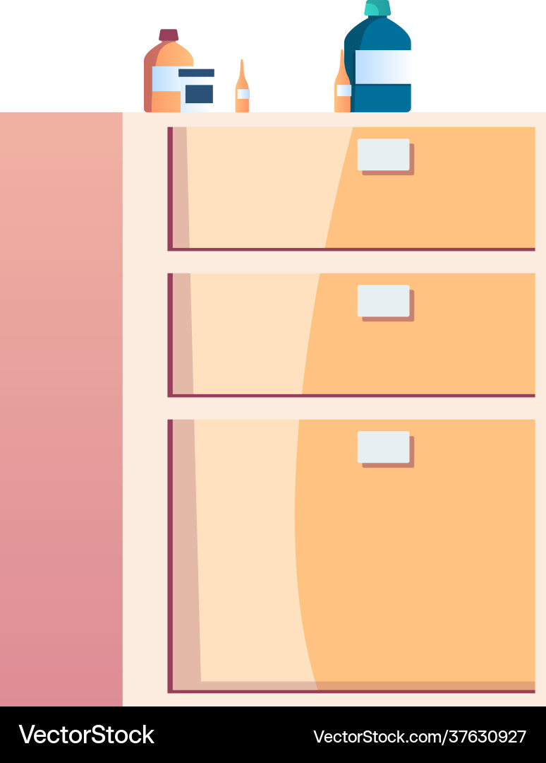 Doctor office interior icon Royalty Free Vector Image