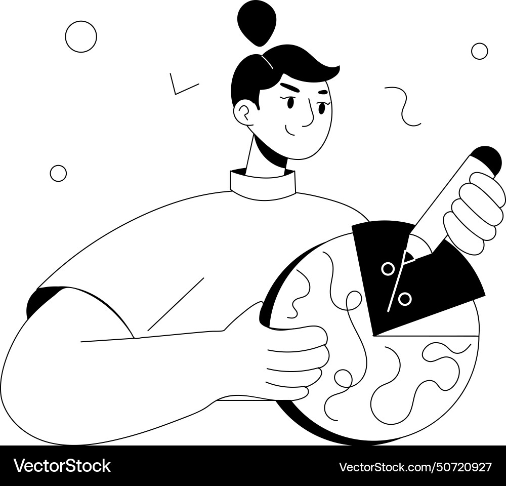 Market shares Royalty Free Vector Image - VectorStock