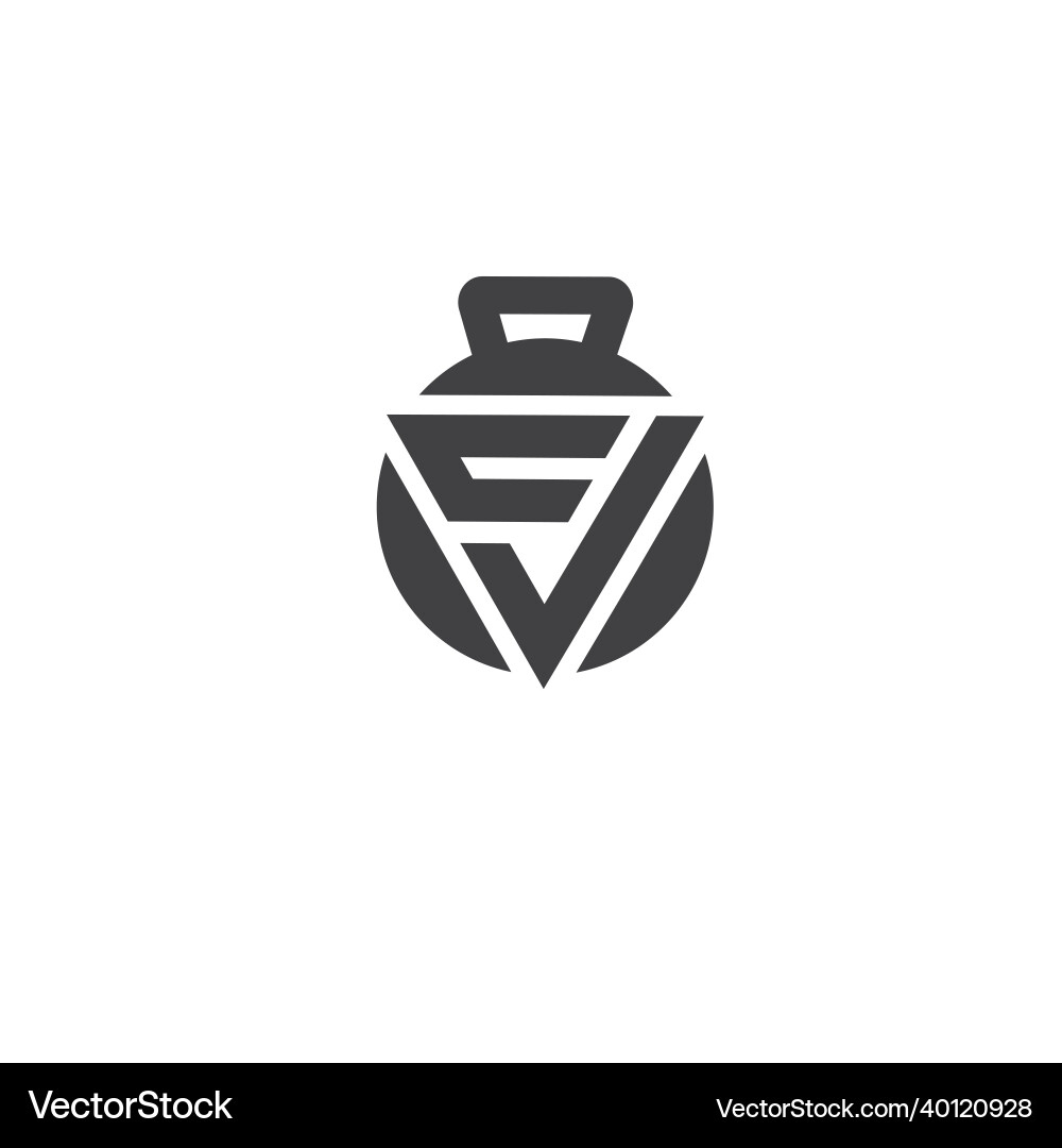 Gym-cv-logo Royalty Free Vector Image - VectorStock