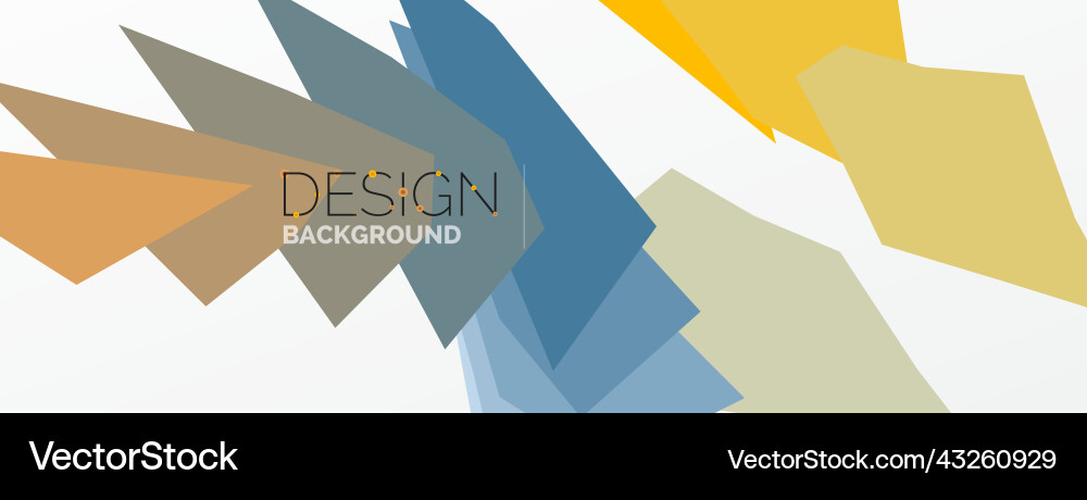 Background creative geometric shapes composition Vector Image