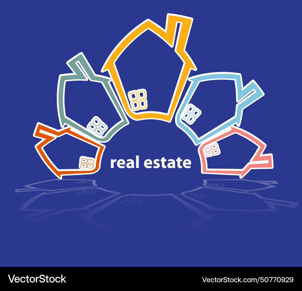 Real estate Royalty Free Vector Image - VectorStock