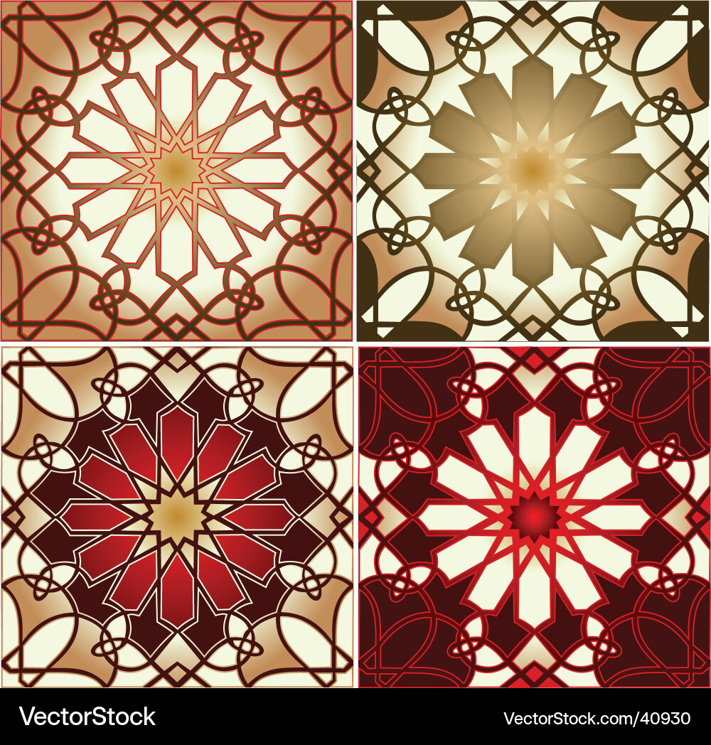 Deko Hintergrund Lizenzfreies Vektorbild - VectorStock