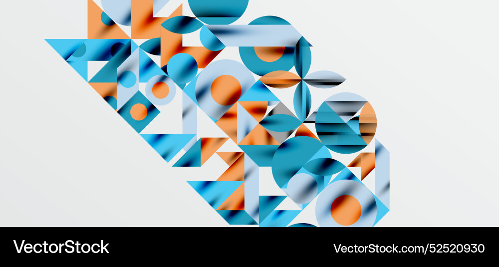 Geometric neo patterns abstract background Vector Image