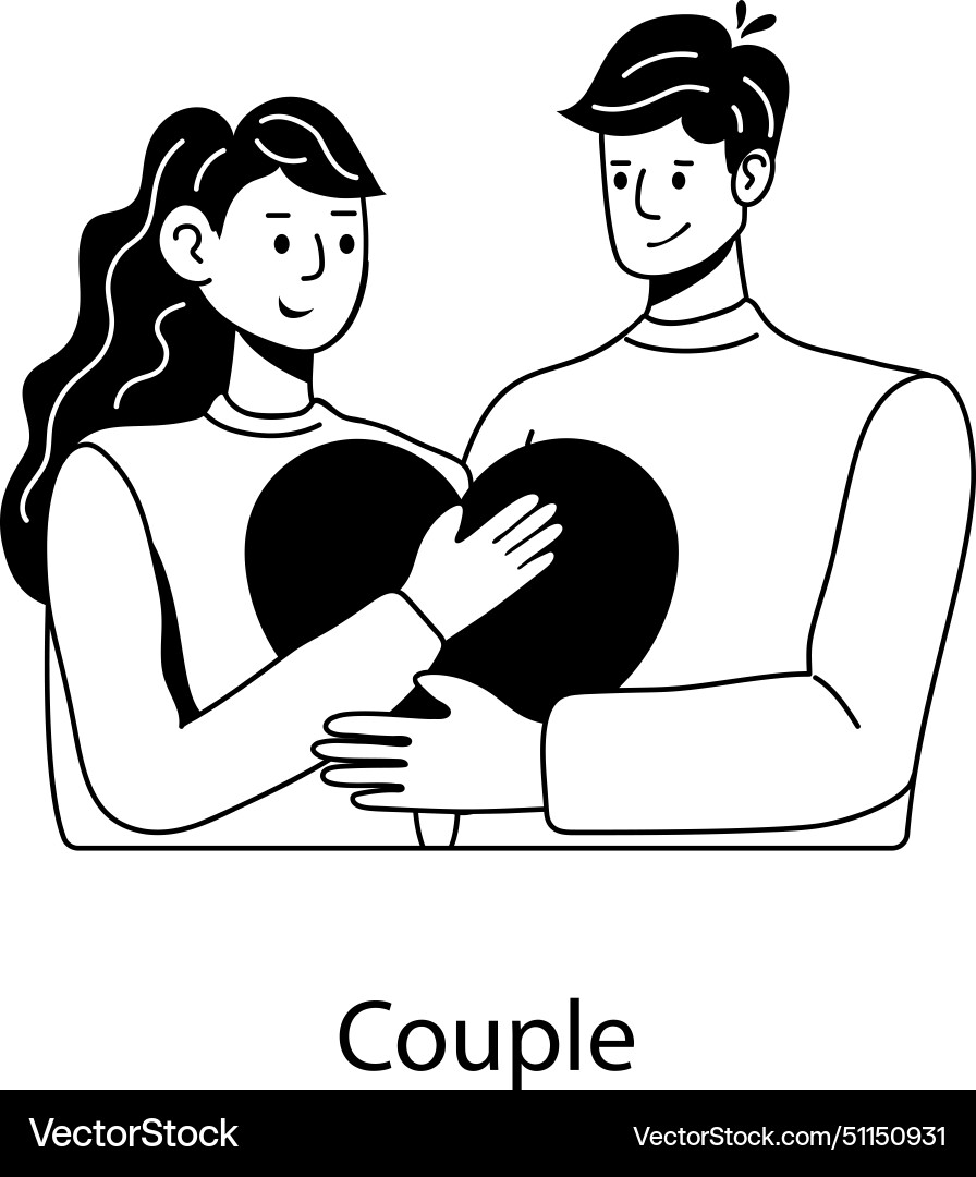 Couple Royalty Free Vector Image - VectorStock