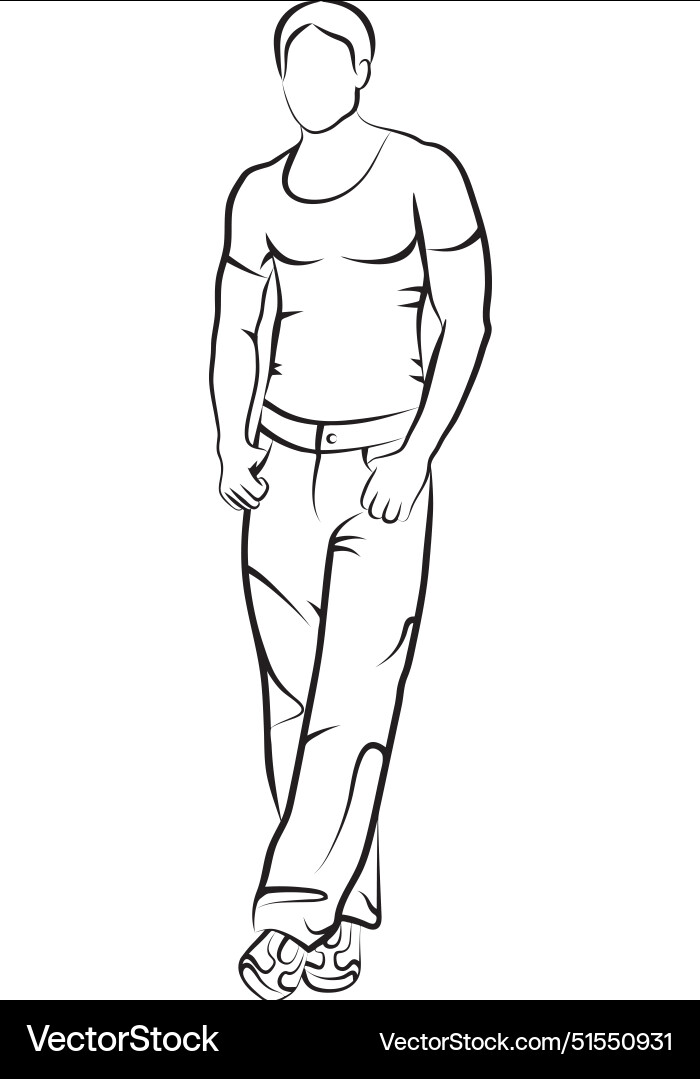 Man Royalty Free Vector Image - VectorStock