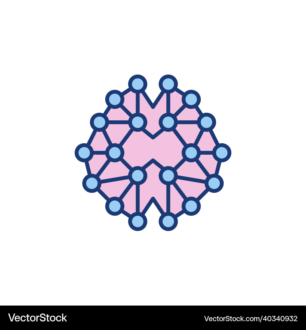 Human brain synapse concept creative Royalty Free Vector