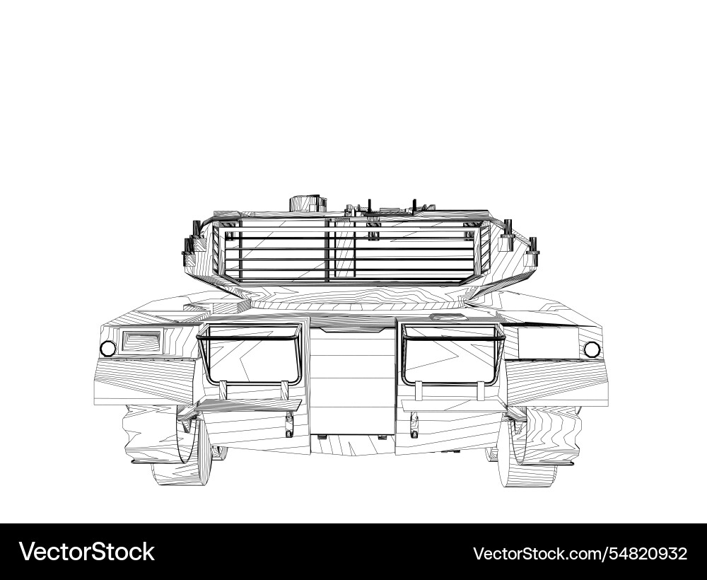 Isolated image for military concepts Royalty Free Vector