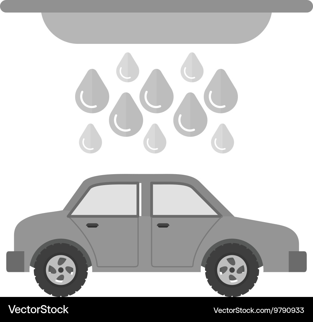 Car wash Royalty Free Vector Image - VectorStock