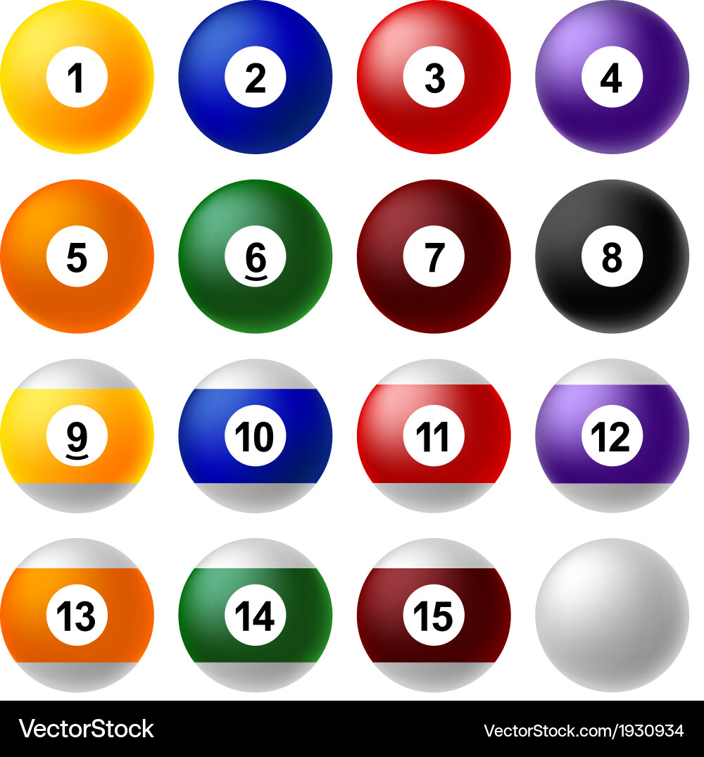 Billard Ball Vector Images (77)