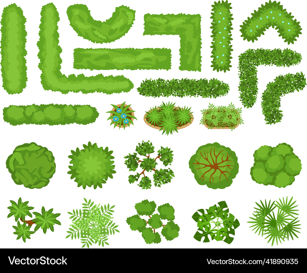 Flower Pot Top View Vector Images (over 400)