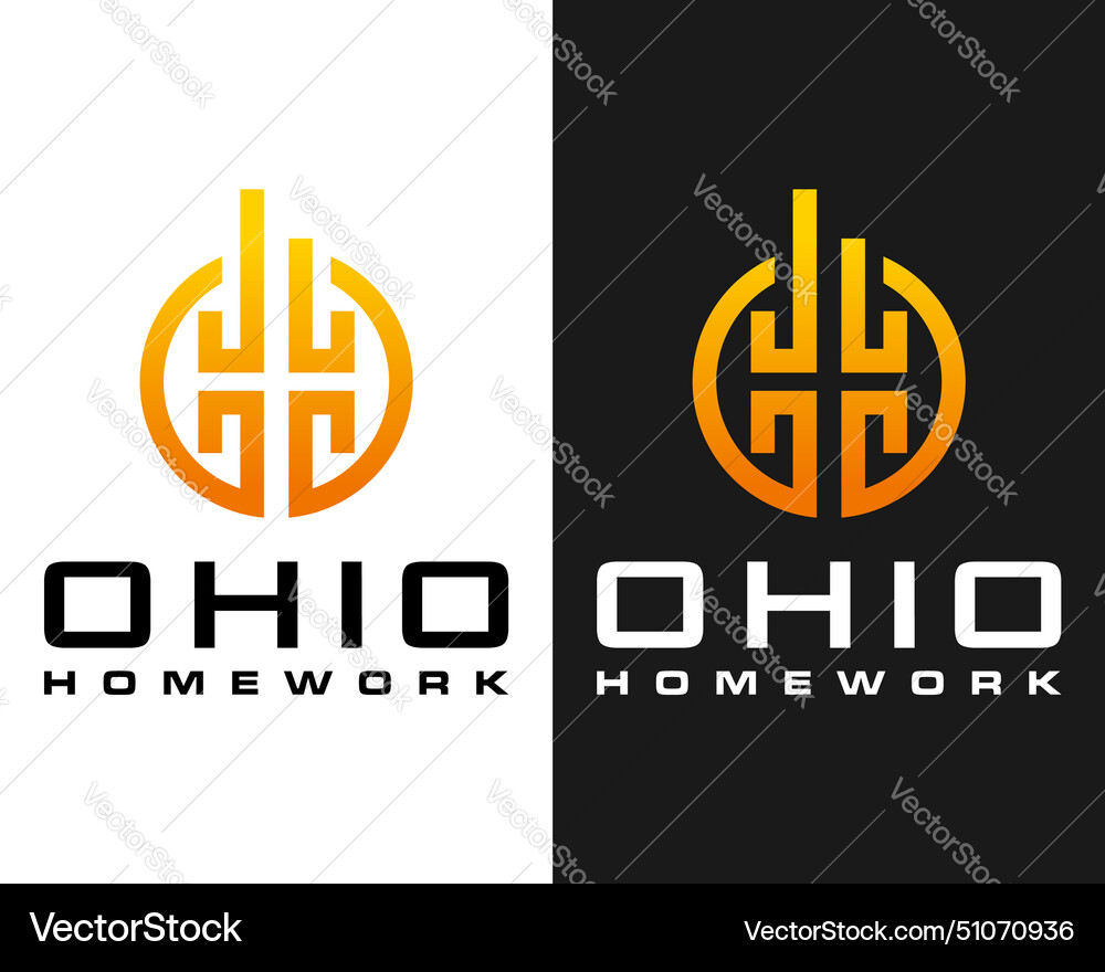 Homework logo Royalty Free Vector Image - VectorStock