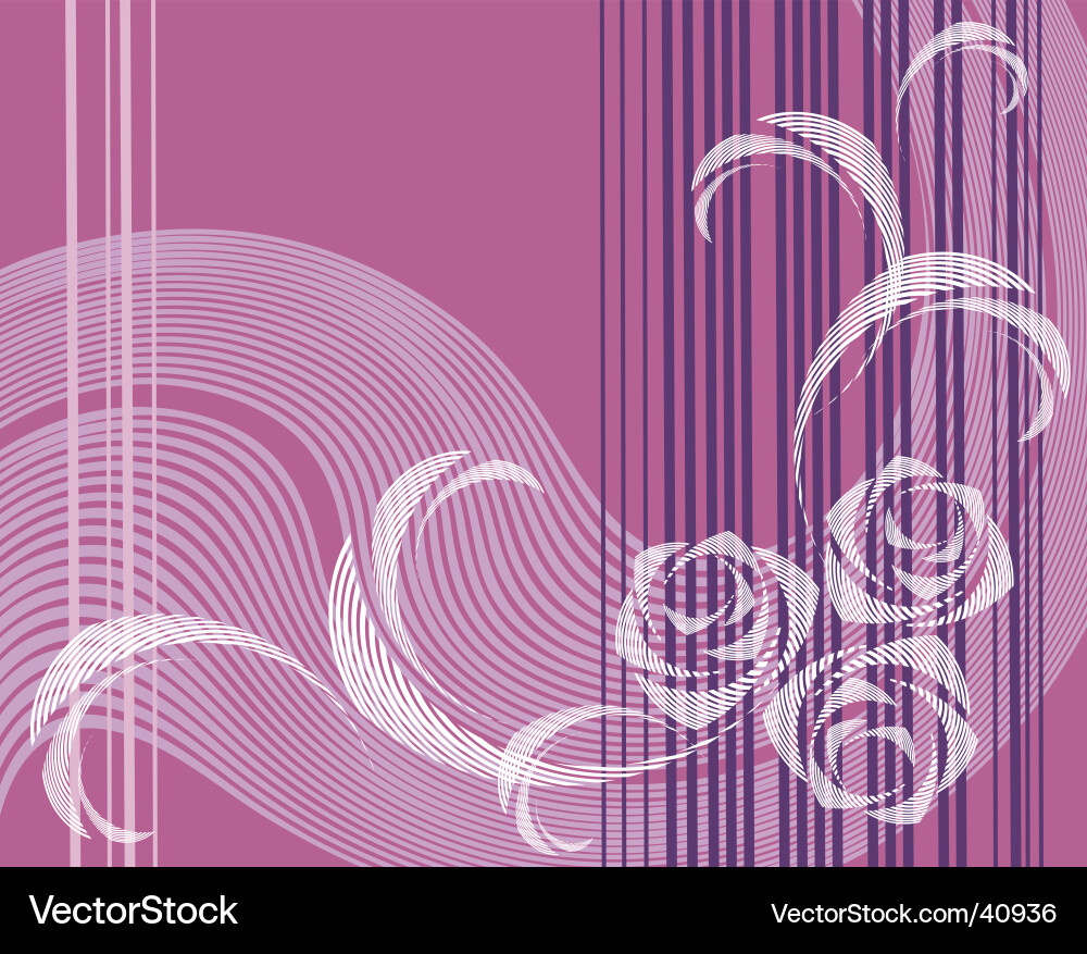 Rose background Royalty Free Vector Image - VectorStock