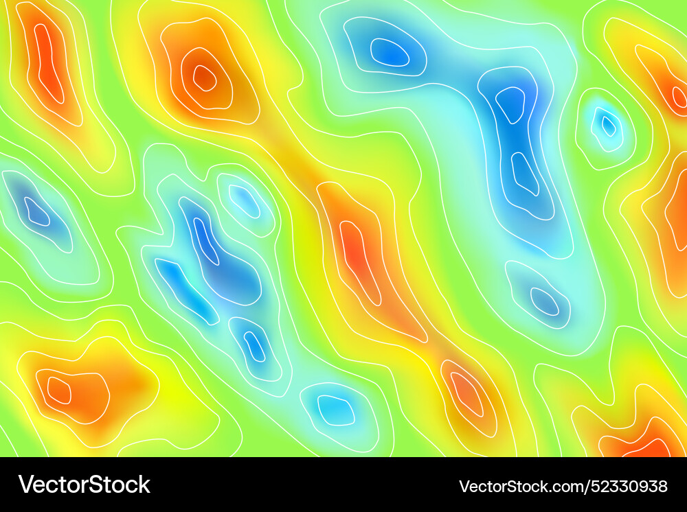 Gradient heat map background Royalty Free Vector Image