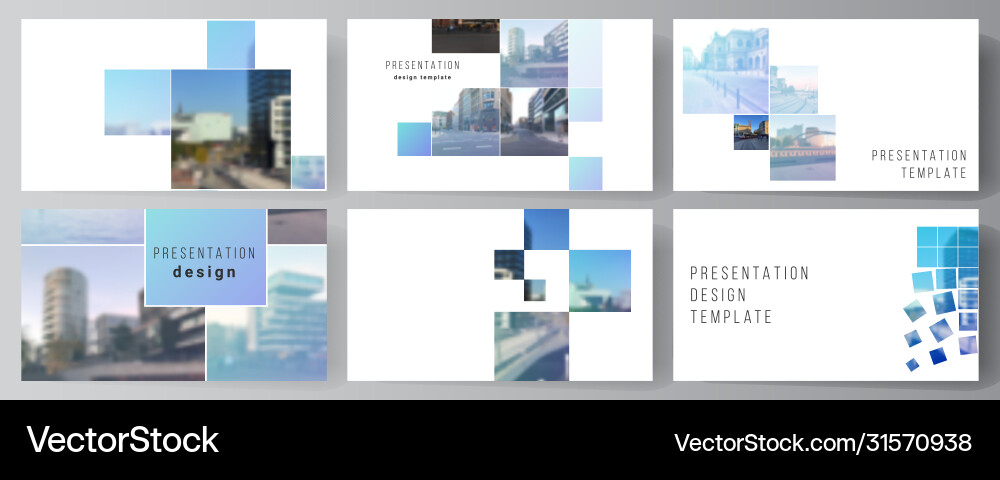 Layout presentation slides design Royalty Free Vector Image