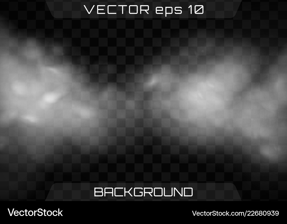 Dense Smoke Effect Royalty Free Vector Image - VectorStock