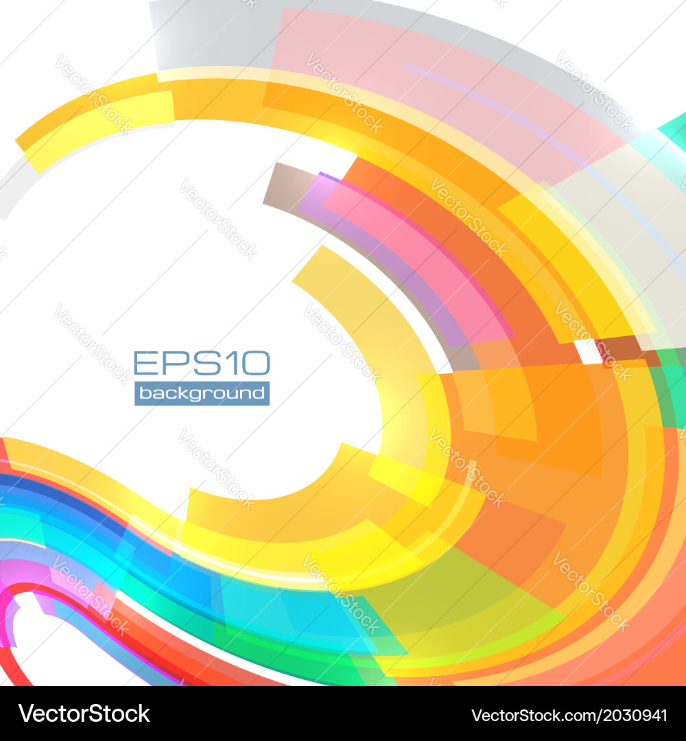 Abstract colorful frame Royalty Free Vector Image