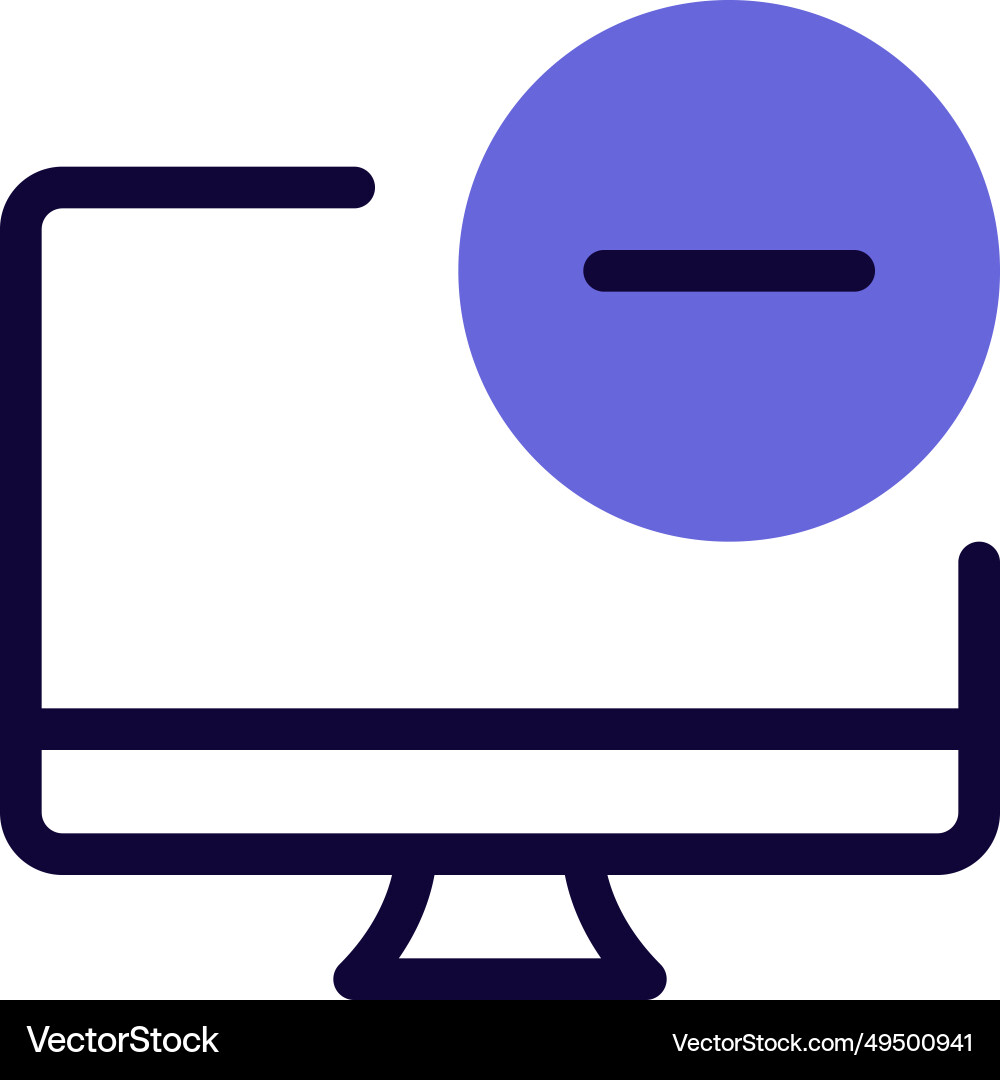 Delete or removal of unnecessary folders Vector Image