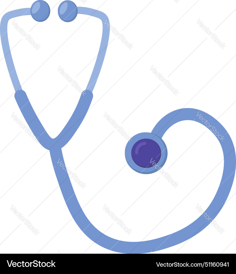Medical stethoscope icon doctor instrument Vector Image